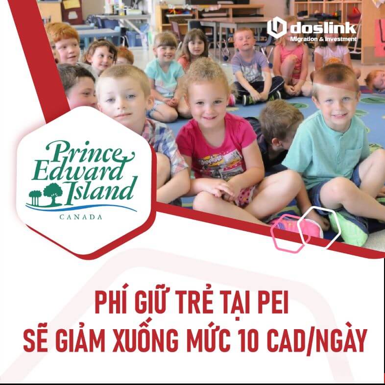 Phí giữ trẻ tại PEI sẽ giảm xuống mức 10 CAD/ngày trước cuối năm 2024 ...